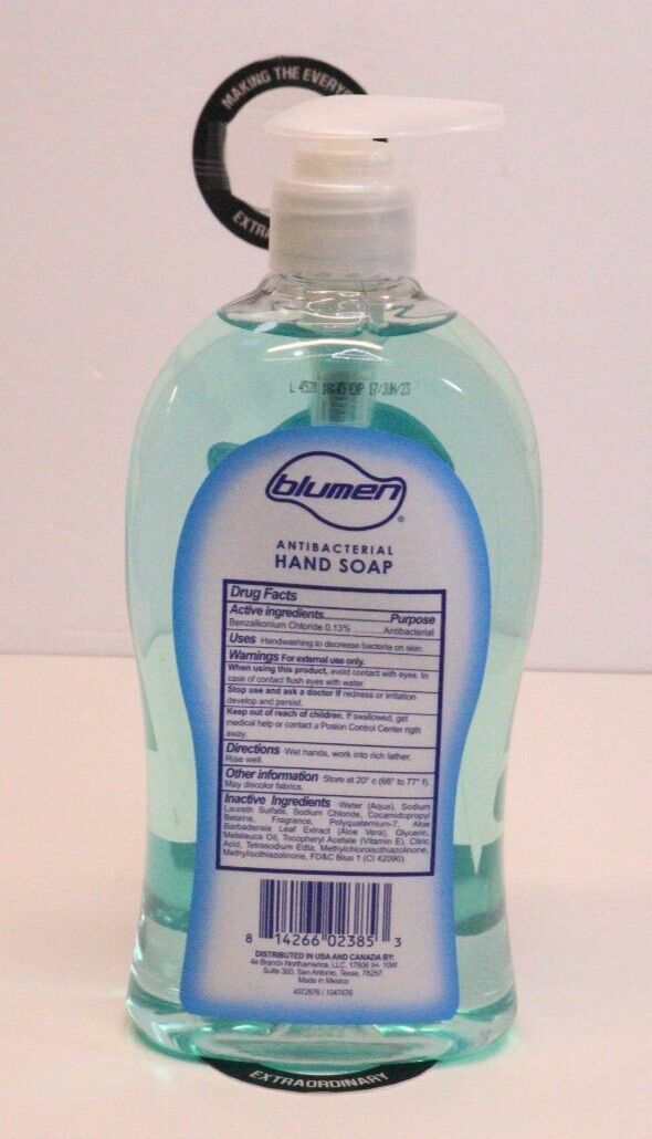 Clear Antibacterial Hand Soap Pur Est Clear Antibacterial Hand