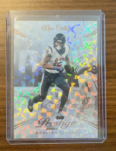 2024 Panini Prestige #118 Nico Collins Diamond Xtra Points | eBay