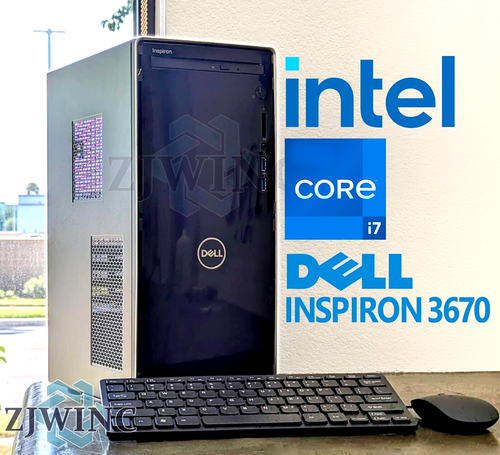 Dell Inspiron 3670 MT i7-8700 16GB DDR4 256GB NVMe Windows 11 PRO Wi-Fi ...