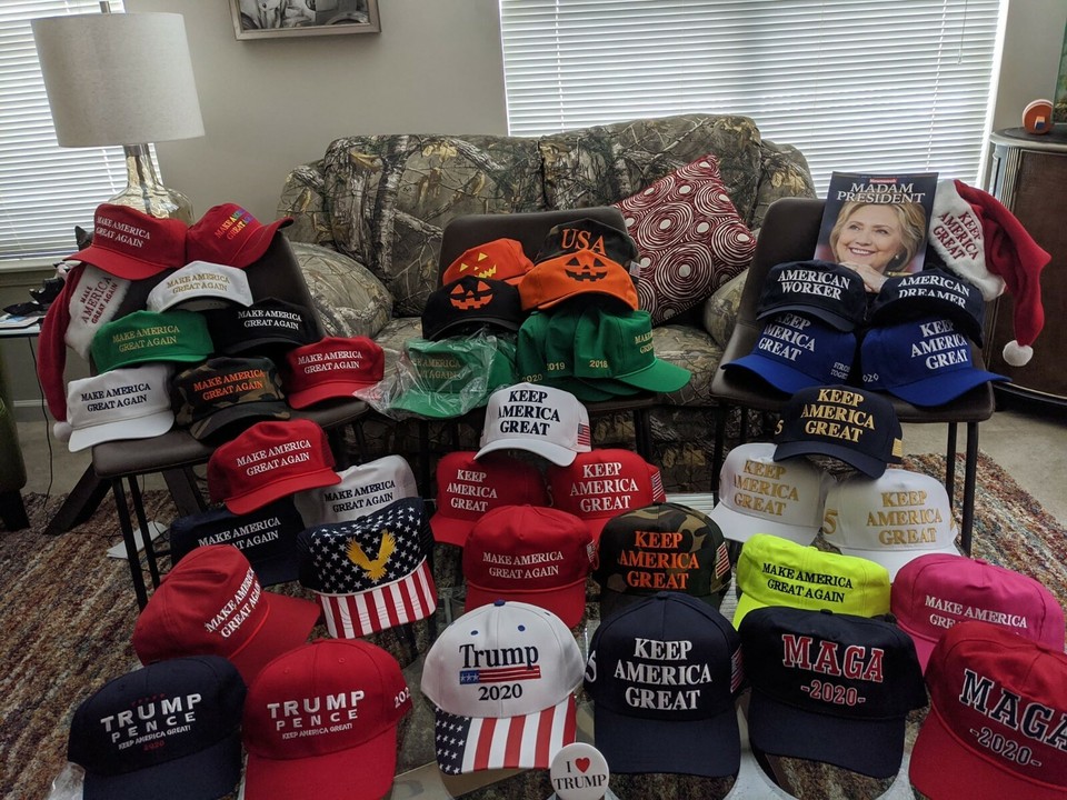 OFFICIAL MAGA TRUMP HAT SUPREME COLLECTION. ULTIMATE COMPLETE ...