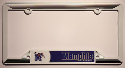 Memphis Tigers NCAA Plastic License Plate Frame | eBay