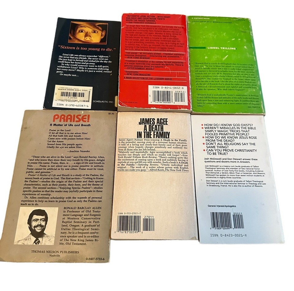 Lot of 6 Vintage Paperback Books | eBay