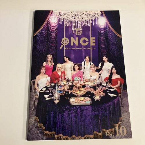 Twice ONCE Japan Official Fanclub Magazine Volume 10 JYP Kpop | eBay