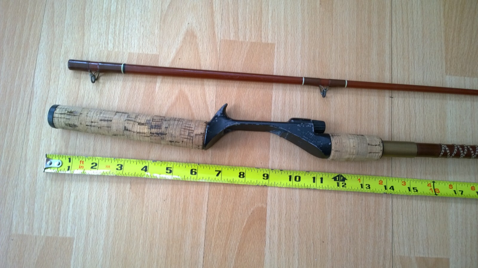 ANTIQUE FENWICK PLS61 LUNKERSTIK 6’ FISHING ROD vintage lunker stik ...