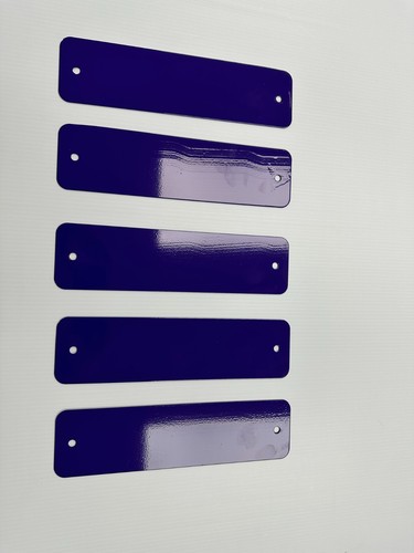 NO Trespassing. Purple State Laws - Markers- Purple signs- group of 10 ...