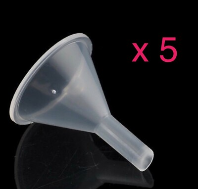 5 x SMALL PLASTIC FUNNELS 3cm diameter MINI FUNNELL | eBay UK