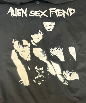 ALIEN SEX FIEND - Band Photo - MENS FIT Black T-Shirt *NEW* | eBay UK