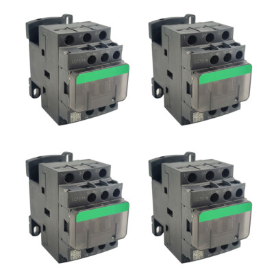 4PCS Contactor 480V coil AC 18A replace Schneider TeSys Deca Contactor ...