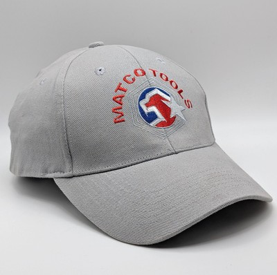 MATCO Tools Gray Adjustable Strap Back Hat Cap Adults Men Mechanic ...