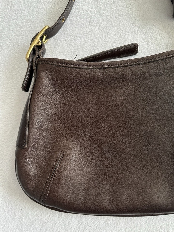 VTG Coach Slim Mini Hobo Legacy Leather Shoulder Bag 9211 Made In ...