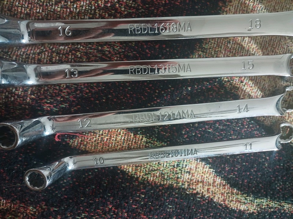 MATCO Tools USA Deep Offset Box End Wrenches 10 - 19mm RBDL Excellent ...