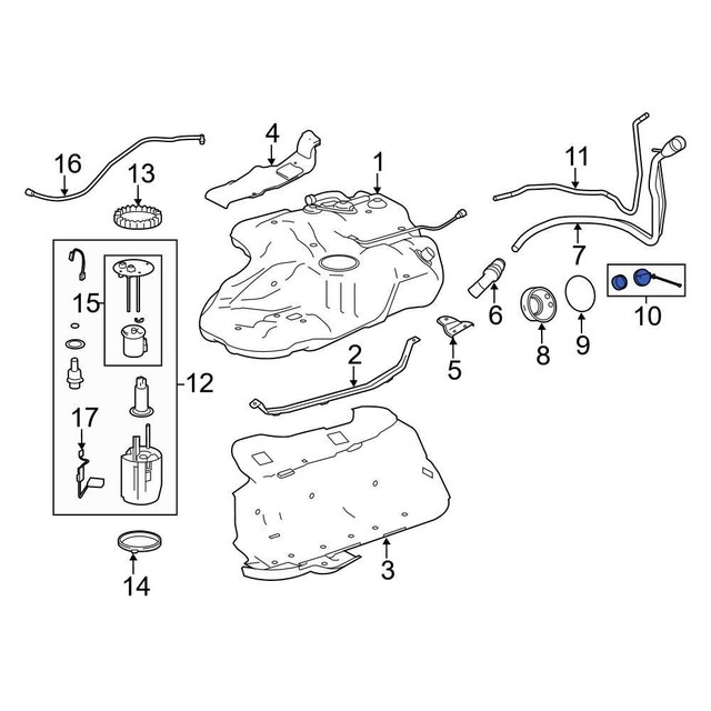 77300-07030 Toyota Cap ASSY Fuel Tank 7730007030 for sale online | eBay