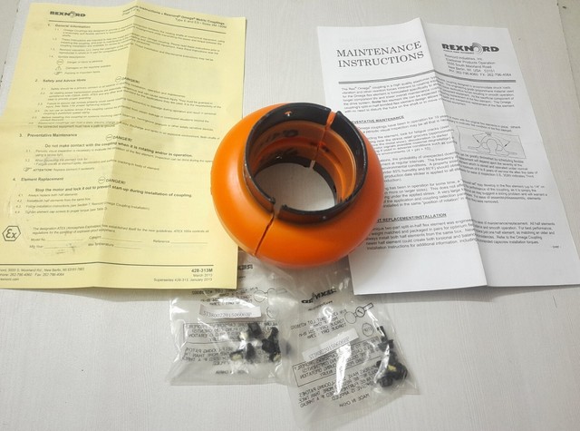 REXNORD OMEGA E5M METRIC ELEMENT COUPLING P/N - 7300020M for sale ...