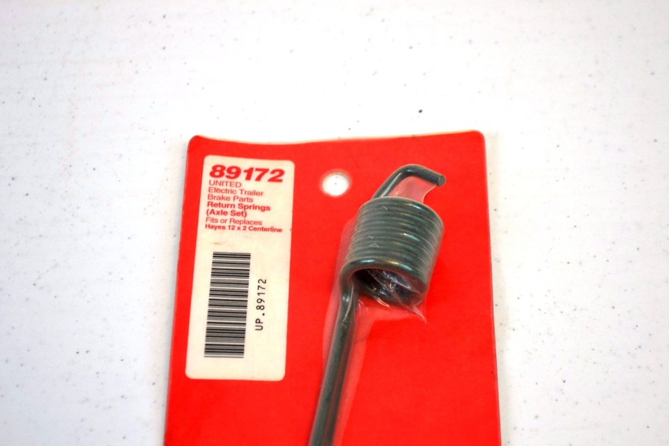 NEW Genuine OEM Napa United Electric Trailer Brake Return Spring Axle ...