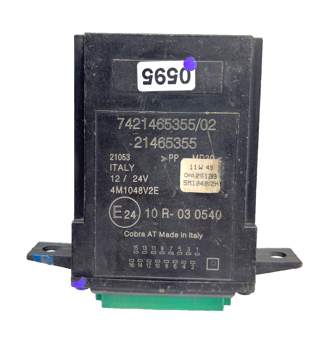 2012-2018 VOLVO VNL COBRA-AT DOOR LOCK CONTROL MODULE 21465355 ...