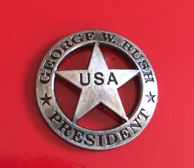 Pin President George W Bush Usa | eBay