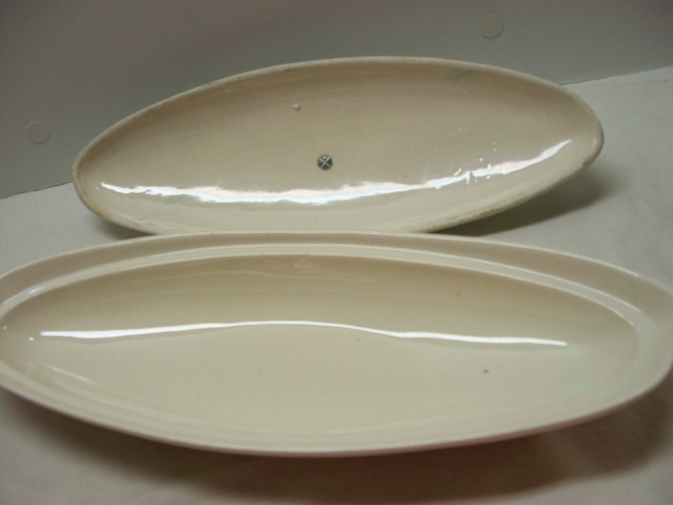Vintage Bell Pottery Atomic 3 Piece Set Aqua Swirls Gold Splatters | eBay