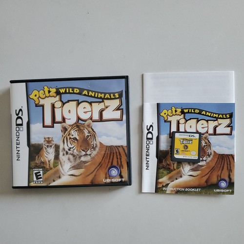 Petz Wild Animals Tigerz Nintendo DS Complete CIb 8888163961| eBay