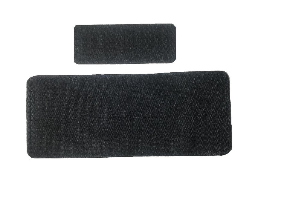 SECURITY ENFORCEMENT AGENT EMB PATCH 4X10 & 2X5 hook on back Black ...