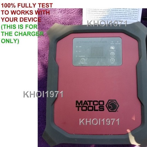 CAR Charger adapter for XTREME POWER Matco Tools car jump starter power ...