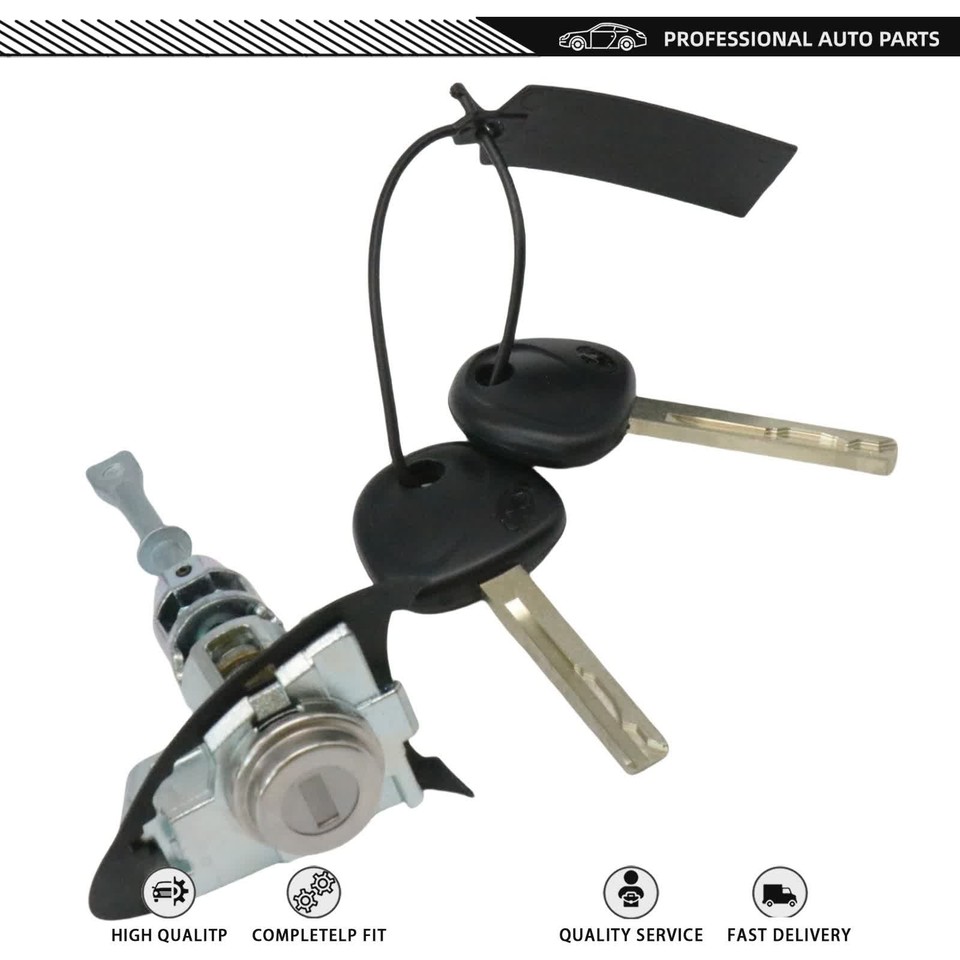 FOR 2012-2017 Hyundai Veloster Base 1.6L Door Lock Cylinder Driver Side ...