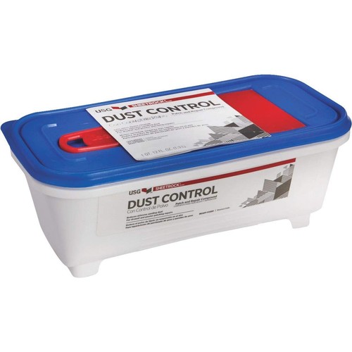 380138 Usg Patch and Repair Dust Control Compound with Knife Tub, 12 oz ...