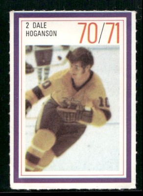 1970-71 Esso Power Players Vintage Hockey Dale Hoganson Los Angeles ...