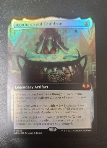 MTG Magic The Gathering Wilds of Eldrain Agatha's Soul Cauldron ...