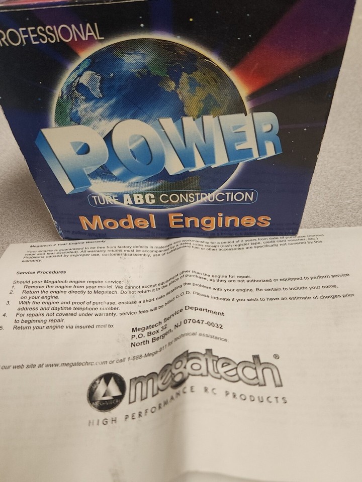 MEGATECH 40 EP ABC HIGH PERFORMANCE RC Motor BRAND NEW | eBay