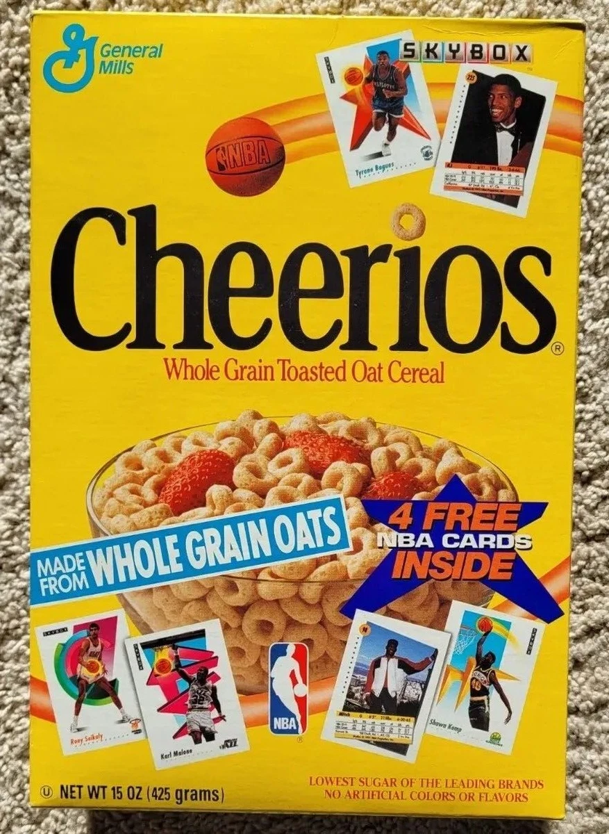 Cheerios Box Back