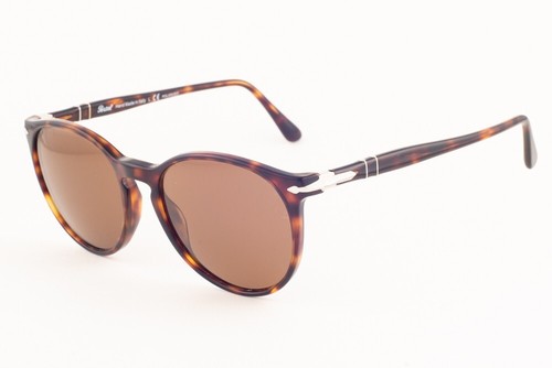 Persol 3228S 24/AN 3P Havana Brown/ Brown Polarized Sunglasses 3228 ...