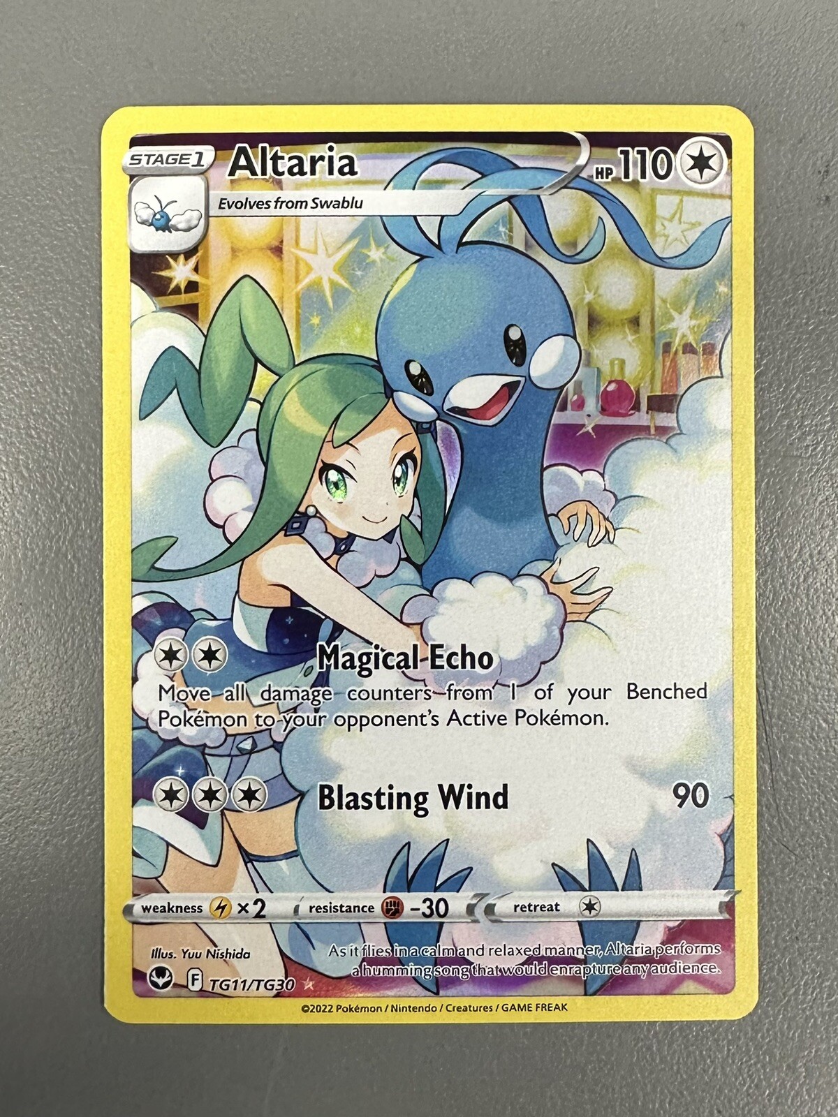 Pokémon TCG Altaria Swsh12: Sword & Shield - Silver Tempest Trainer ...