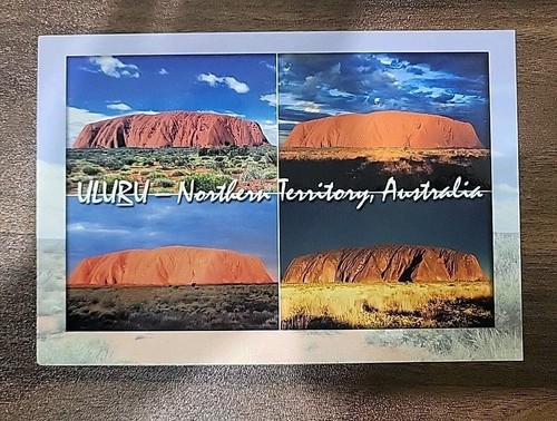 Postcards Large - Colours On Uluru Vary Throughout The Day, N.T ...