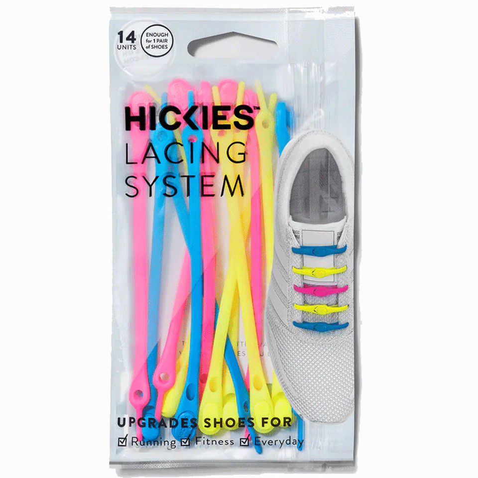 Hickies 2.0 Adult Shoe Laces x14 -No Tie Elastic Mens & Ladies Lacing ...