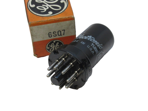 (NEW) GE , GENERAL ELECTRIC 6SQ7 Electronic / Vacuum Tube | eBay