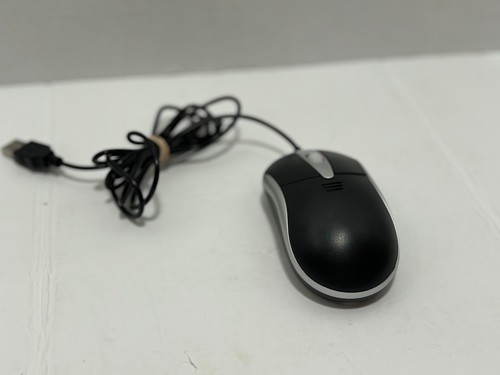 For PC/Laptop/Desktop USB 3D Optical Scroll Wheel Mouse Black Tested ...