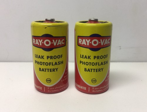 Ray-O-Vac Batteries Vintage (C) Cell Mid Century No. 110LP Rayovac ...
