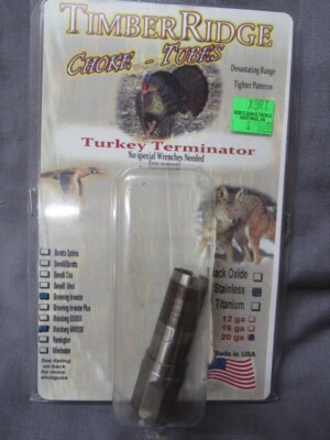 Timber Ridge Turkey Terminator 20 GA Choke Tube for Browning Inv ...