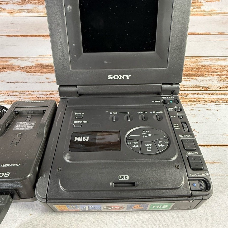 Sony GV-A500 Hi8 Video8 8mm Video 8 Video Walkman VCR Deck Player ...