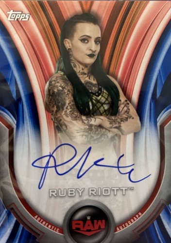 2020 Topps WWE Women's Division - Roster Autographs Ruby Riott #A-RB ...