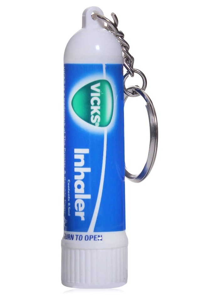 Vicks Inhaler for Nasal Congestion Cold Allergy Blocked Nose instant ...