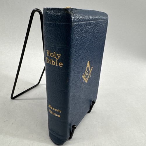 Holy Bible Masonic Edition A.J.HOLMAN Company John Wesley Kelchner 1951 ...