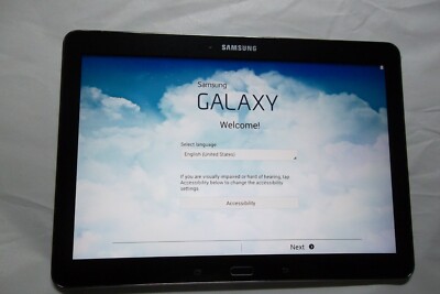 SAMSUNG Galaxy Tab PRO SM-T520 10.1" 16GB Wi-Fi Bluetooth Black Camera ...