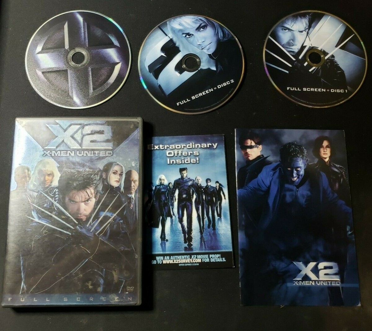 X Men Dvd