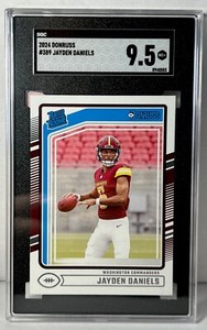 Jayden Daniels 2024 Donruss #389 Base Price Guide - Sports Card Investor