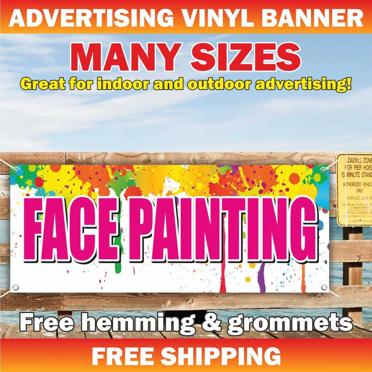 Face Painting Banner