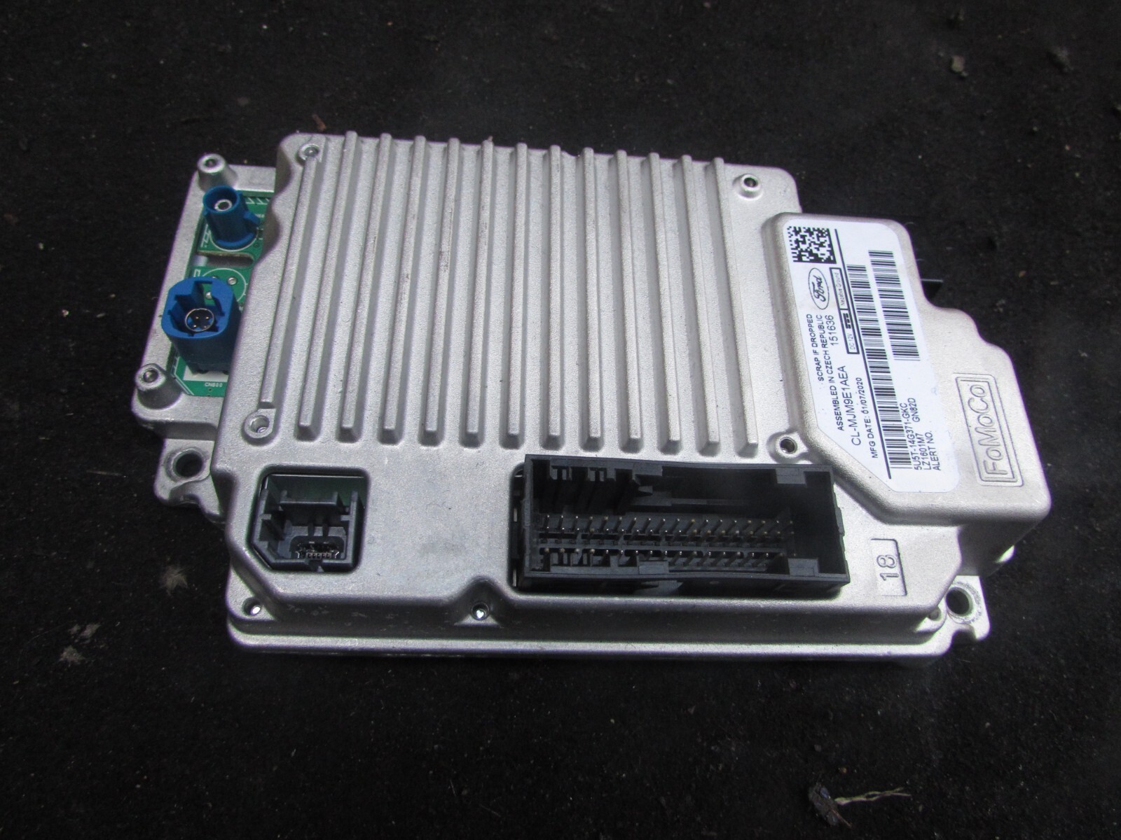 Ford Fiesta Mk8 Focus Mk4 Kuga SMAX Ecosport Sync WiFi Module 5u5t ...
