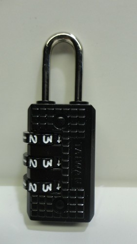 Prestolock Keyless 3 Digit Combination Steel Shackle Padlock *Free ...