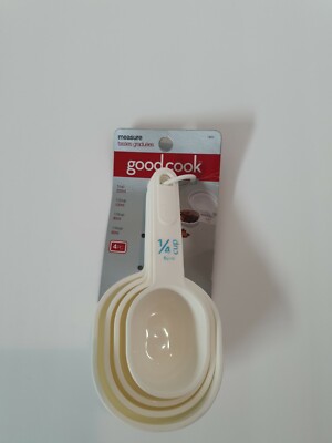 Good Cook Measuring Cup Set of 4PC Plastic White, No 19860 , NEW. | eBay