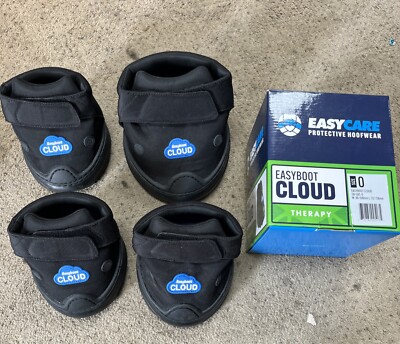 EasyCare Easyboot Cloud Black TherapeutiHorse HoofRecovery Bots (0,00,1.2,3,4,5) | eBay